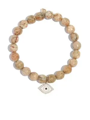 SYDNEY EVAN 14kt Yellow Opal, And Diamond Bracelet - Gold