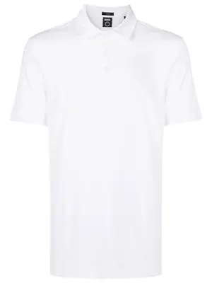 BOSS Logo-print Organic Cotton Polo Shirt