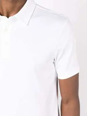 BOSS Logo-print Organic Cotton Polo Shirt