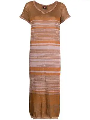 VITELLI Marl-knit Shift Dress