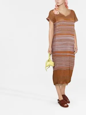 VITELLI Marl-knit Shift Dress
