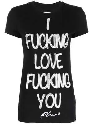 Philipp Plein Slogan-print T-shirt