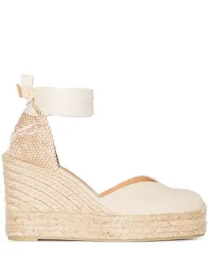 Almond Toe Espadrille Wedges