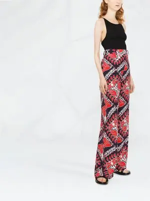 Valentino Garavani Archive Manifesto Straight-leg Trousers