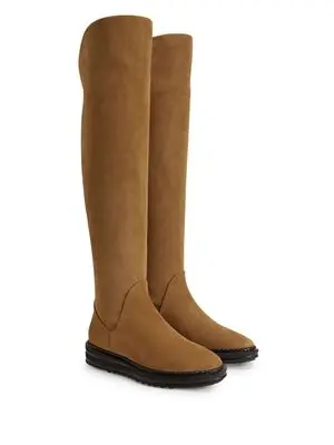 GIUSEPPE ZANOTTI Malakhie Suede Boots - Brown