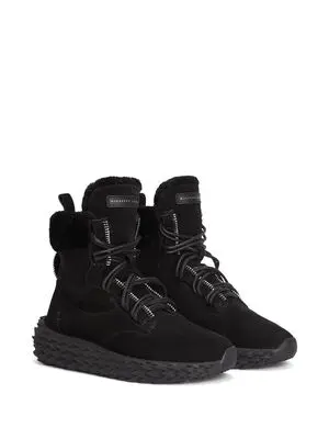 GIUSEPPE ZANOTTI Urchin Hi-top Sneakers - Black