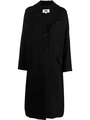 MAISON MARGIELA Single-breasted Felted Coat