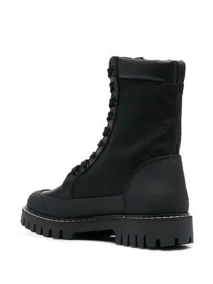 Tommy Hilfiger Logo-stamp Lace-up Boots