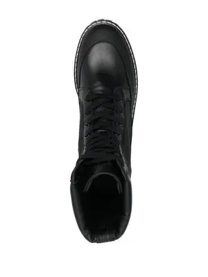 Tommy Hilfiger Logo-stamp Lace-up Boots