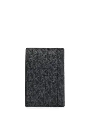 Michael Kors Monogram-print Leather Cardholder