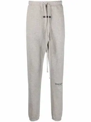 Fear Of God Logo-print Track Pants - Grey
