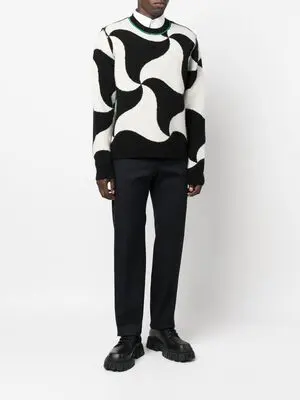 Valentino Garavani Pressed-crease Tailored Trousers - Blue