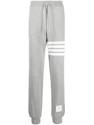 Thom Browne 4-bar Stripe Track Pants - Grey