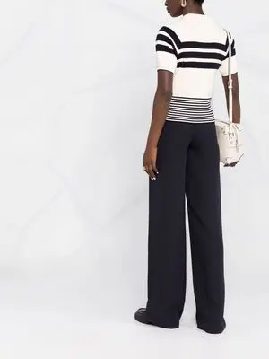 Valentino Garavani High-waisted Wide-leg Trousers