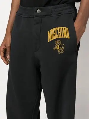 Moschino Logo-print Cotton Sweatpants