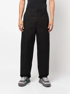 Off-White Diag Stripe Straight-leg Trousers