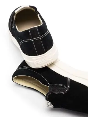 S.W.C STEPNEY WORKERS CLUB Lister Slip-on Trainers - Black