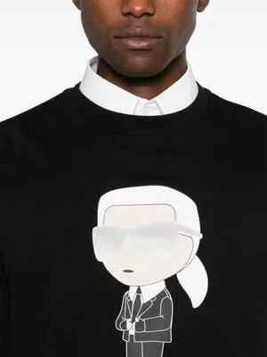 Karl Lagerfeld Ikonik Karl Crew-neck Sweatshirt