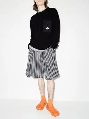 Moncler Logo-patch Ribbed Jumper