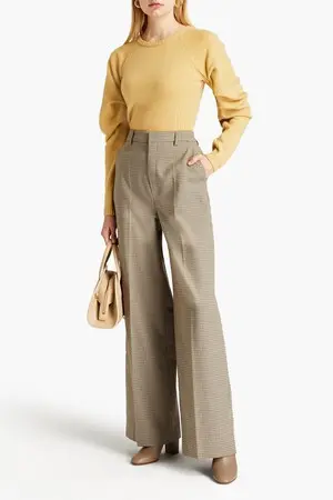 Alberta Ferretti Wool And Cashmere-blend Sweater