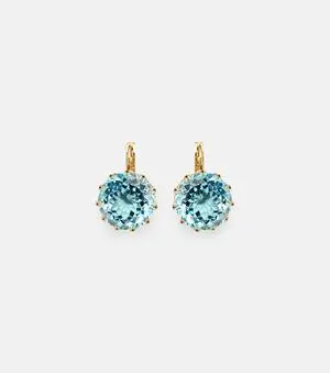 Ileana Makri 18kt Gold Earrings With Topaz - Multicoloured