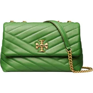 Tory Burch Kira Chevron Small Shoulder Bag - Basil