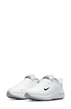 Nike React Ace Tour Golf Shoe White/ Black/ Smoke Grey