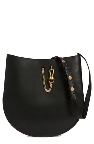 ALLSAINTS Beaumont Leather Hobo Bag