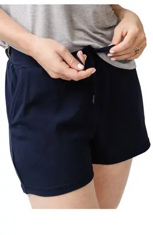 Cozy Earth Pajama Shorts Navy