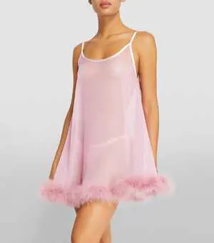 GILDA & PEARL Diana Babydoll Dress - Pink