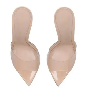 GIANVITO ROSSI Patent Elle Mules 105