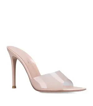 GIANVITO ROSSI Patent Elle Mules 105