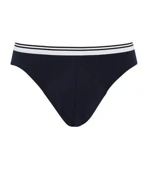 Zimmerli Pure Comfort Briefs - Navy