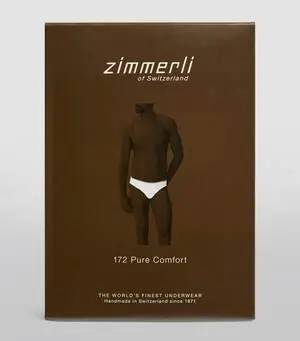 Zimmerli Pure Comfort Briefs - Navy