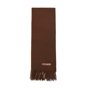 Acne Studios Canada Scarf Narrow - Dark_rust_melange