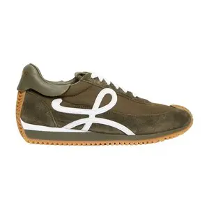 Loewe Flow Runner Sneakers Khaki Green