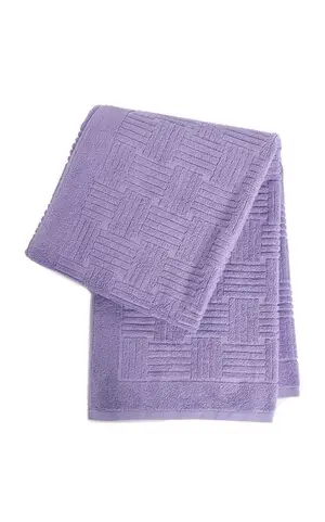 Bottega Veneta Cotton Terry Beach Towel - Purple