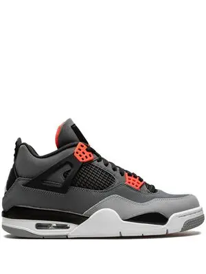 JORDAN Air 4 Retro Sneakers - Grey