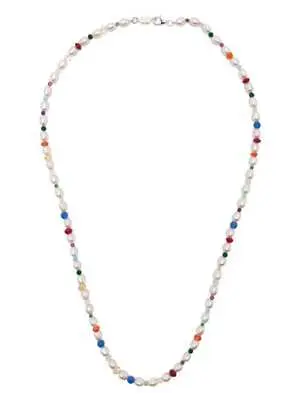DOWER & HALL Carnival Pearl Necklace - Multicolour