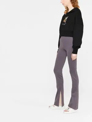Stella McCartney Tiger Print Cropped Hoodie