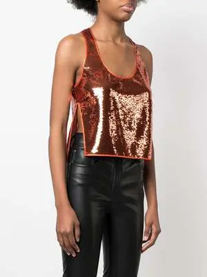 TOM FORD Sequin Embellished Vest Top