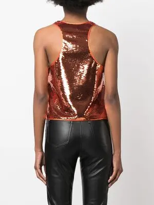 TOM FORD Sequin Embellished Vest Top