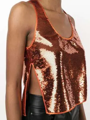 TOM FORD Sequin Embellished Vest Top