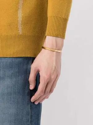 DOWER & HALL Nomad Hammered Bangle Bracelet