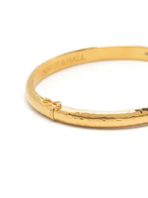 DOWER & HALL Nomad Hammered Bangle Bracelet