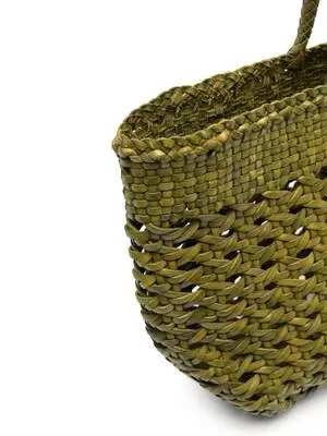Dragon Diffusion Nantucket Woven Leather Tote Bag