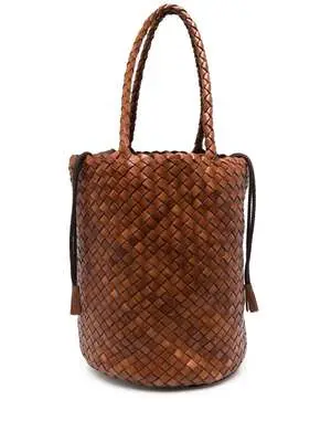 Dragon Diffusion Pompom Jumpwoven Bucket Bag
