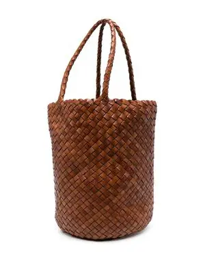 Dragon Diffusion Pompom Jumpwoven Bucket Bag