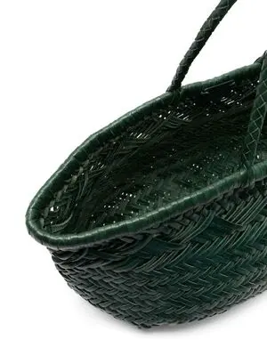 Dragon Diffusion Woven Leather Tote Bag