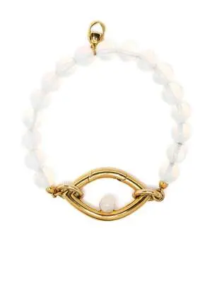 CAPSULE ELEVEN Eye Opener Beaded Bracelet - Gold
